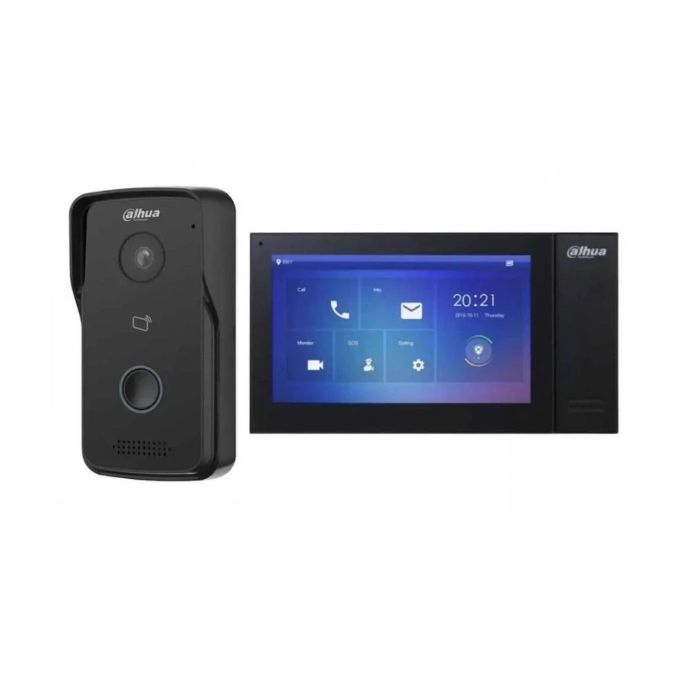 Kit Video Portero Ip Paga Hogar y Villa Door Station & Indoor Monitor ...