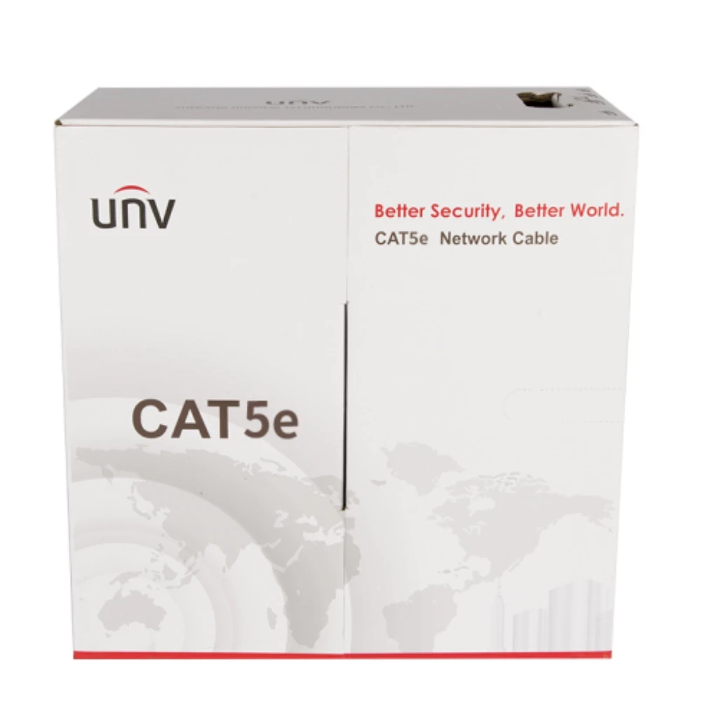 Cable UTP CAT5e 100% cobre 100m Interior CAB-LC2100B-E-100-IN Uniview
