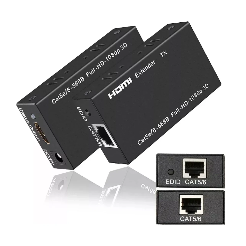 Extensor HDTV CAT-5e/6 HDMI 60m IRM