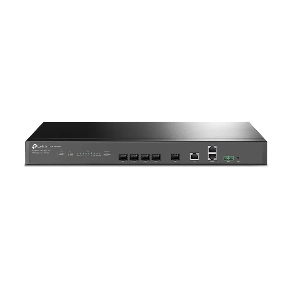 DS-P7001-04. ONT GPON Tp-Link de 4 terminales, de 128 ONT por terminal ...